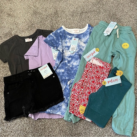 Cat & Jack | Dresses | Little Girls Cat Jack Clothing Bundle Dress ...